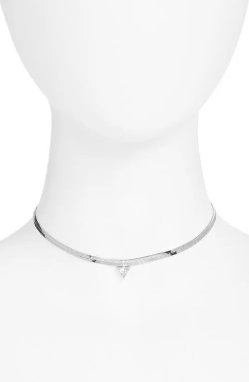CHILD OF WILD Arden Cubic Zirconia Choker - Silver