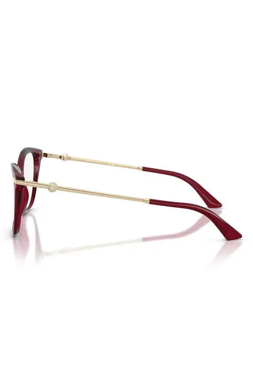 JIMMY CHOO 54mm Pillow Optical Glasses