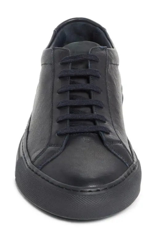 COMMON PROJECTS Achilles Leather Sneakers - Navy