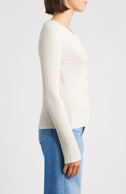 Bella Dahl Ribbed Knit Cardigan