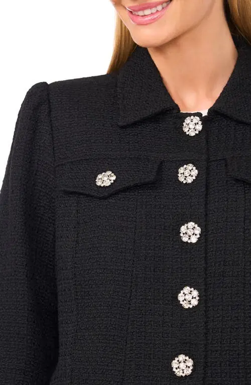 CECE DUPRAZ Button Detailed Jacket