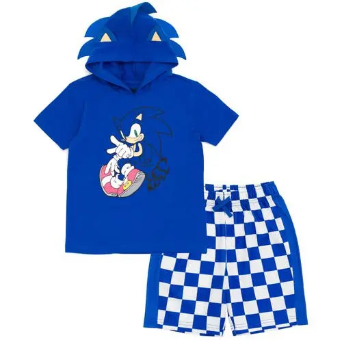 SEGA Sonic The Hedgehog Cosplay Set - Sonic The Hedgehog Blue