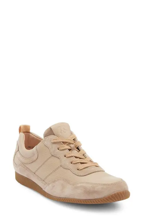 Paul Green Chantel Leather Sneaker - Almond Combo