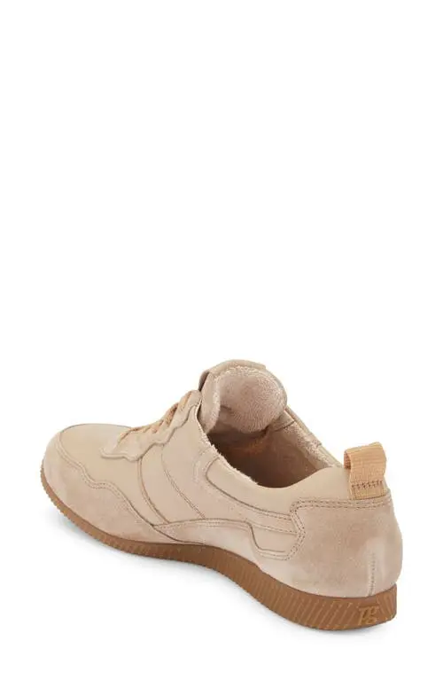 Paul Green Chantel Leather Sneaker - Almond Combo