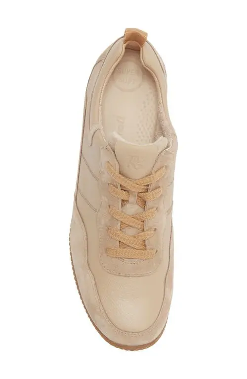 Paul Green Chantel Leather Sneaker - Almond Combo