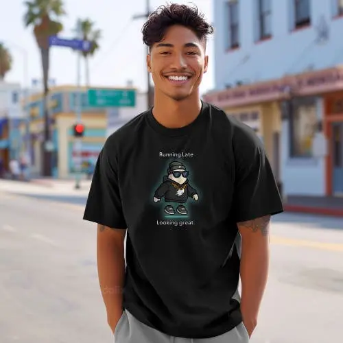 DALIX Running Late Tee