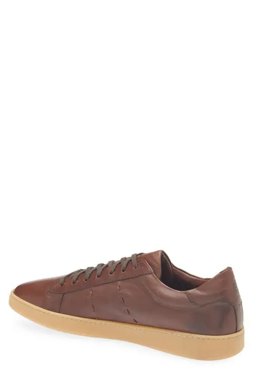 Eleventy Leather Low Top Sneaker