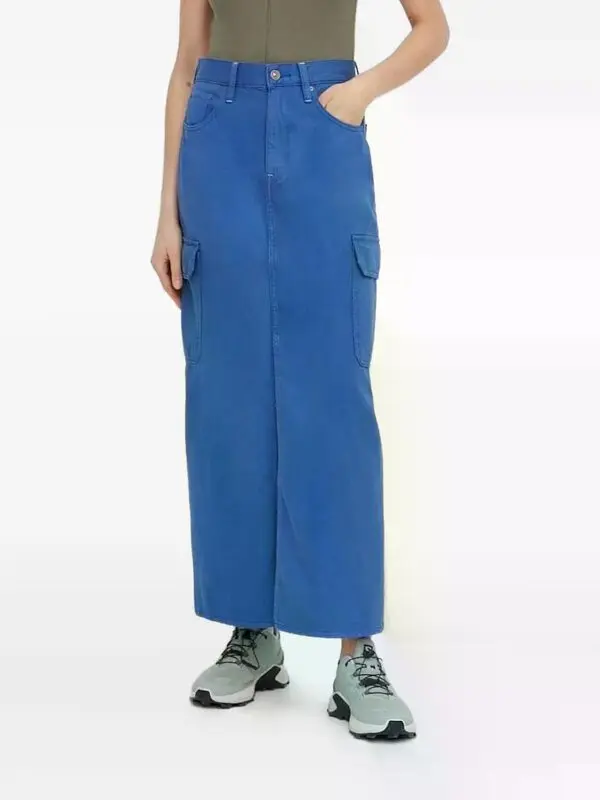 G-star Raw Logo-patch Maxi Skirt