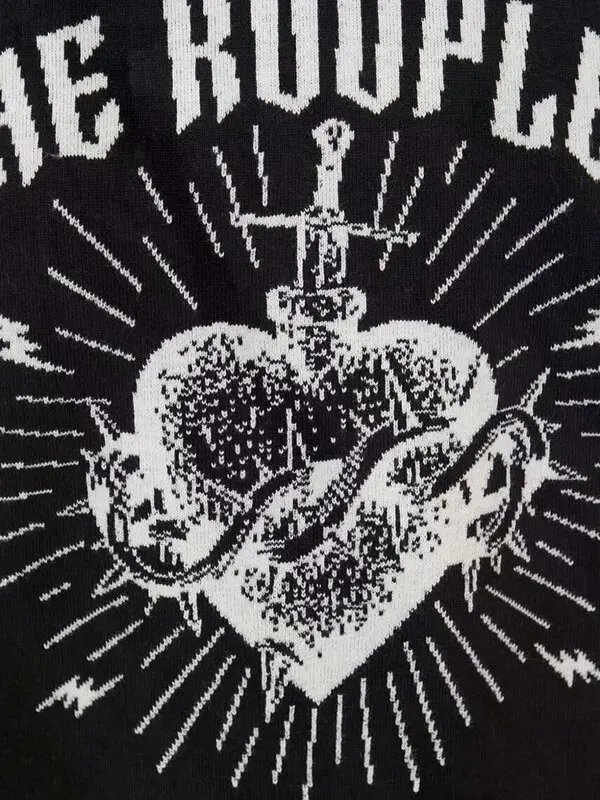 The Kooples Heart-dagger Graphic Sweater