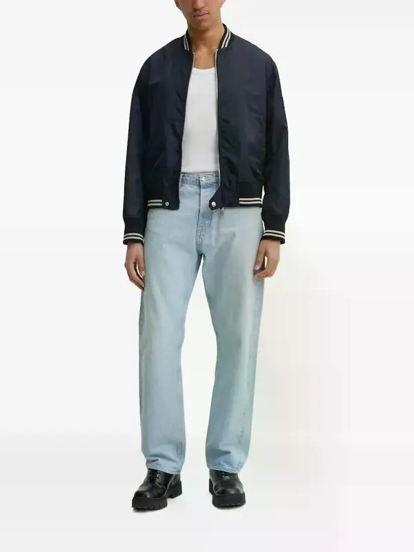 Iceberg Ribbed-trim Bomber Jacket