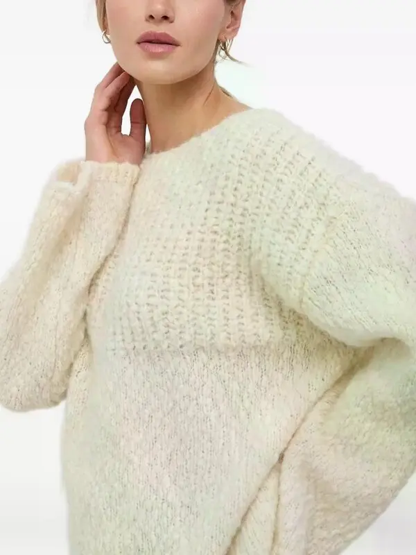 LOVECHILD Wide-sleeve Wool Sweater