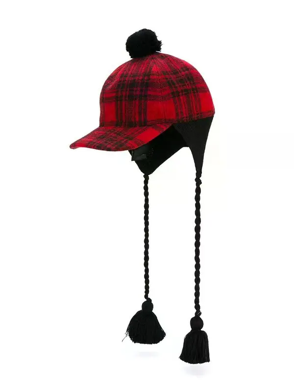 Gucci Tartan Plaid Baseball Cap
