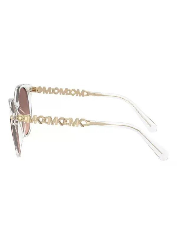 Michael Kors Logo-plaque Round Sunglasses