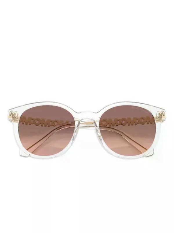 Michael Kors Logo-plaque Round Sunglasses