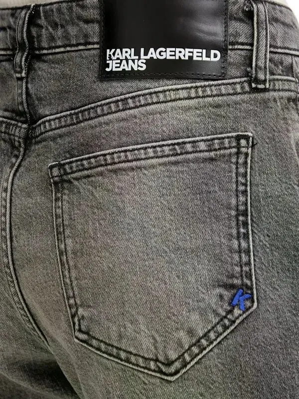Karl Lagerfeld Logo-plaque Jeans