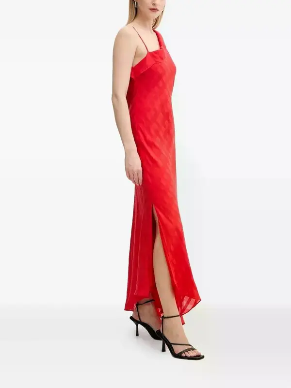 SAMSOE SAMSOE Saramina Asymmetric Ruffled Maxi Dress