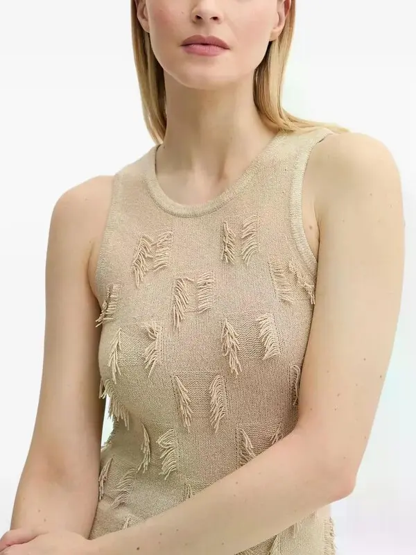 SAMSOE SAMSOE Samarla Fringe-detail Top