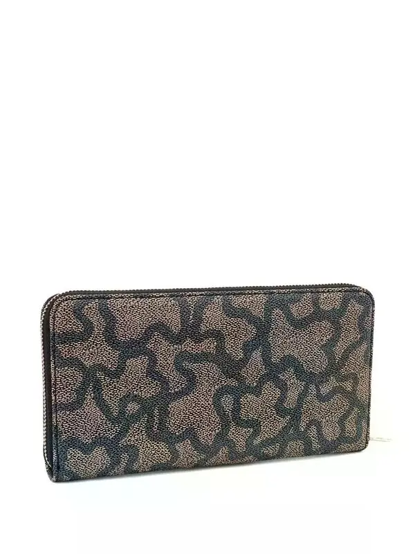 TOUS Bear-logo Zip-around Wallet