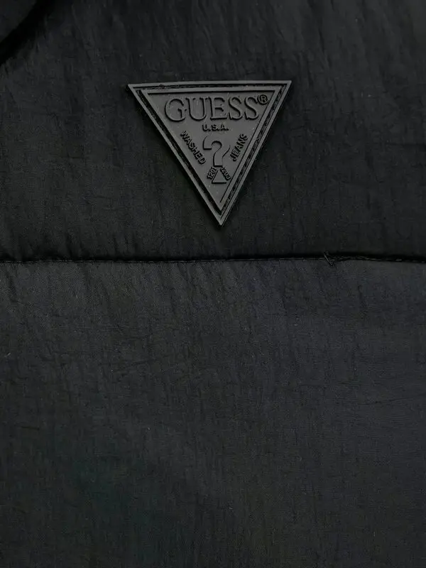 Guess Padded Logo-plaque Gilet