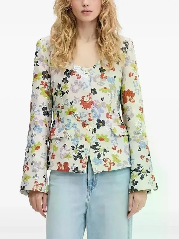 Stine Goya Floral-brocade Jacket