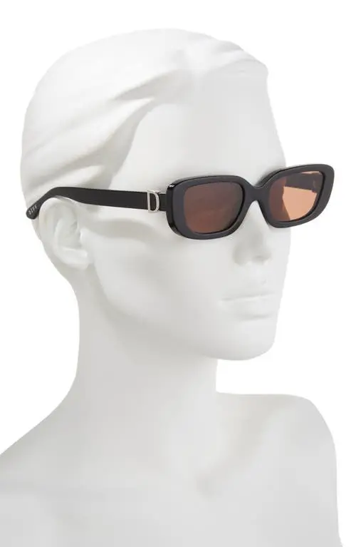 DIFF Daphne 51mm Rectangle Sunglasses