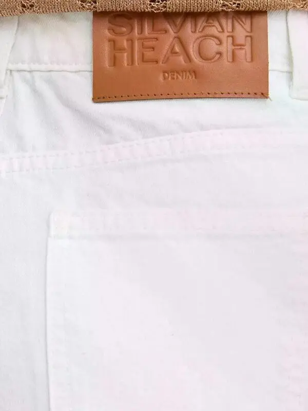 SILVIAN HEACH Logo-patch Jeans