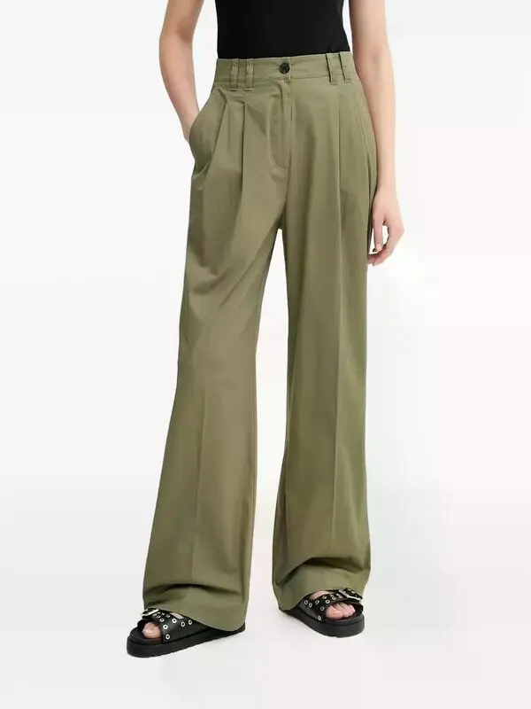 Marc O'polo Pleated Wide-leg Trousers