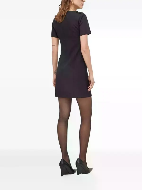 SILVIAN HEACH Embellished Button Mini Dress
