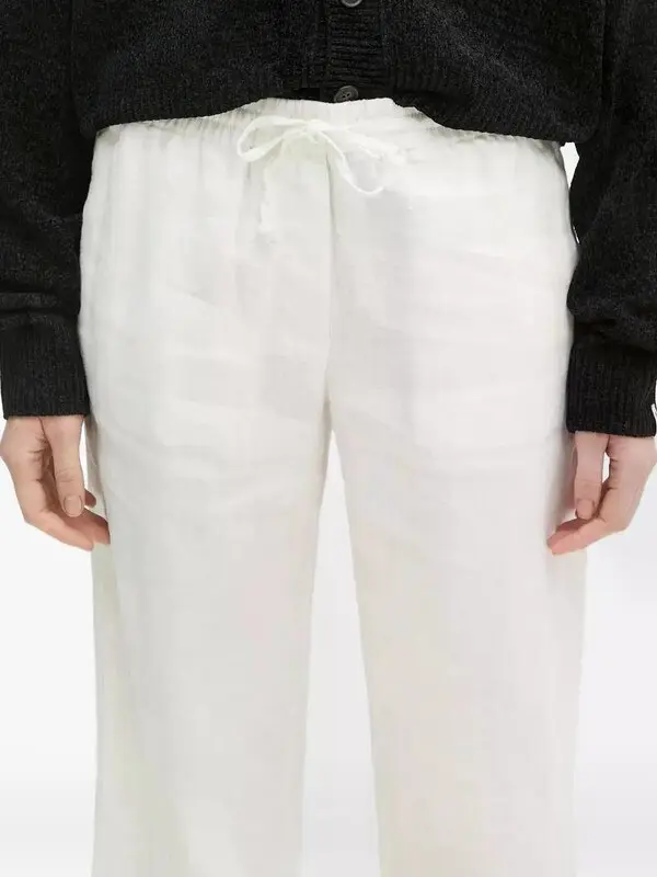 SAMSOE SAMSOE Drawstring Linen Trousers