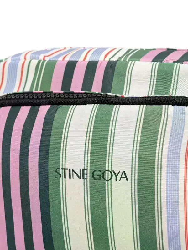 Stine Goya Striped Crossbody Bag - White
