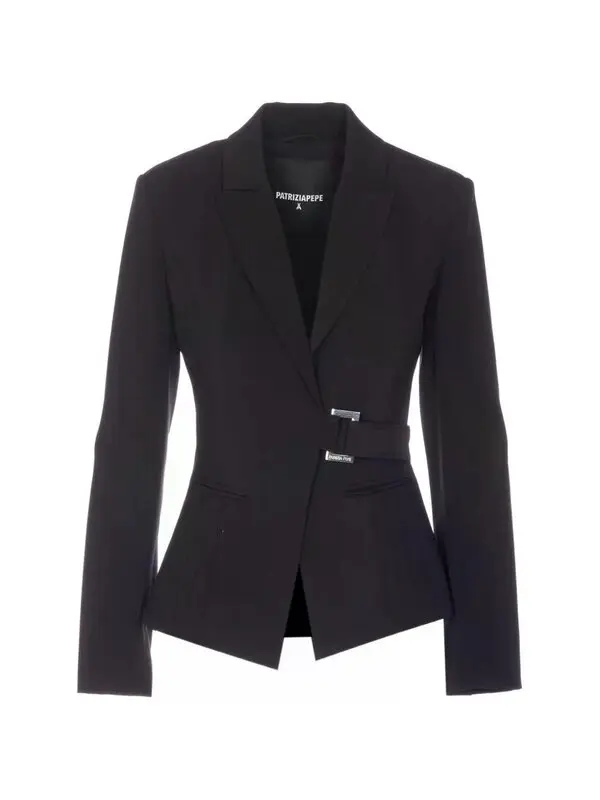 Patrizia Pepe Single-breasted Belted Blazer