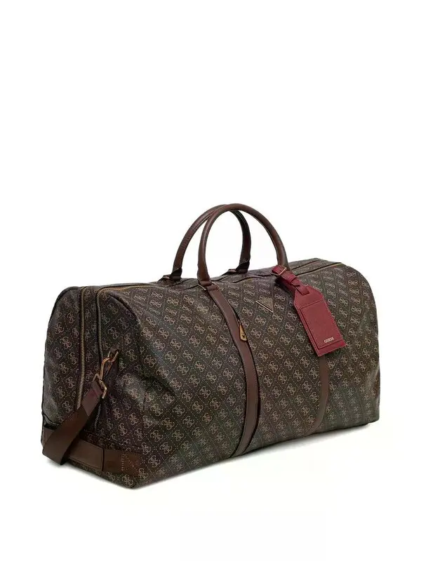 Guess Logo-plaque Holdall - Brown