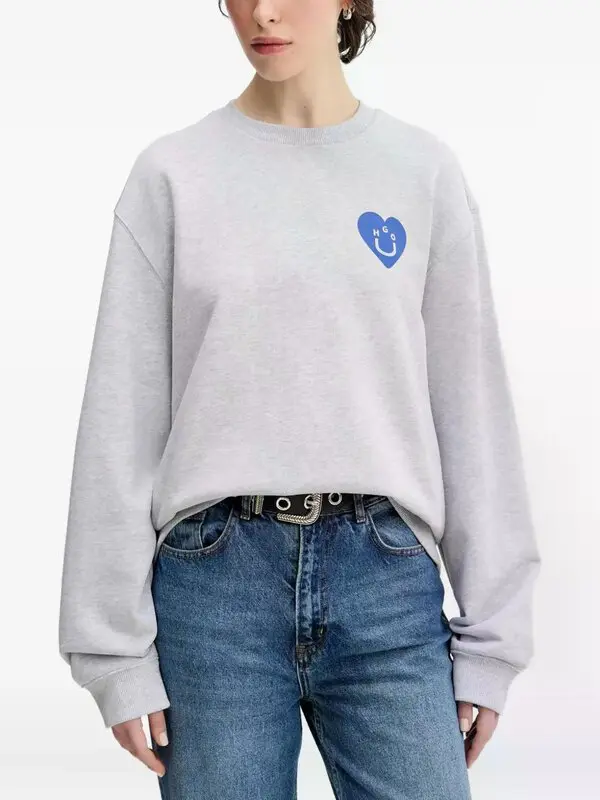 Hugo Heart-logo Sweatshirt