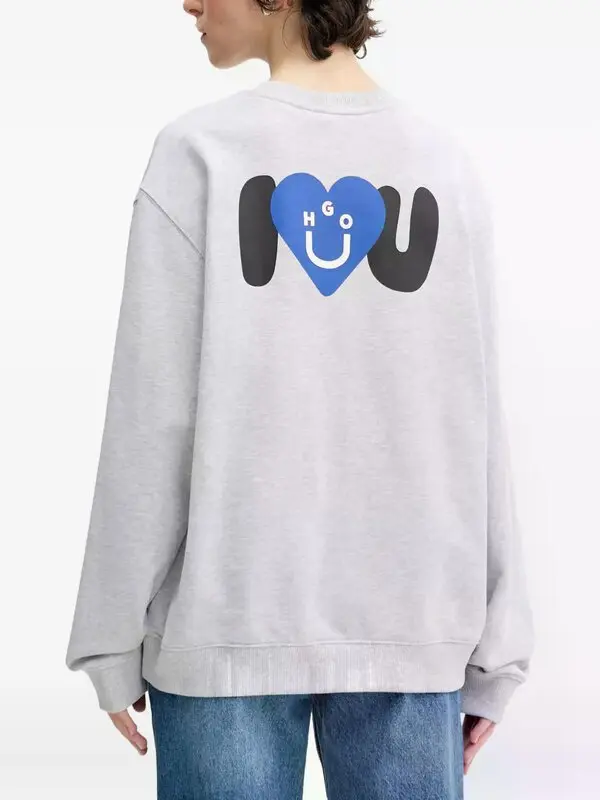 Hugo Heart-logo Sweatshirt
