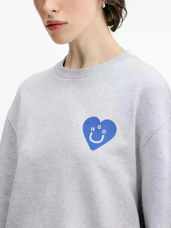Hugo Heart-logo Sweatshirt