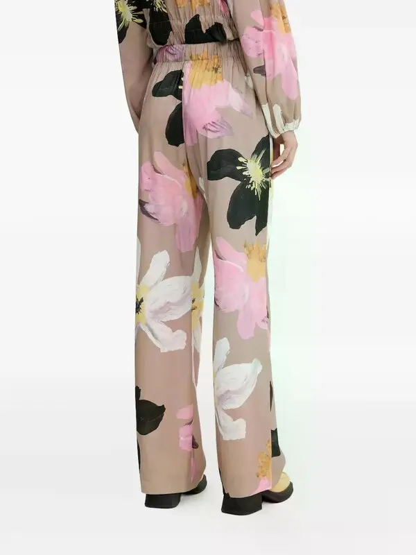 Stine Goya Floral Print Drawstring Trousers