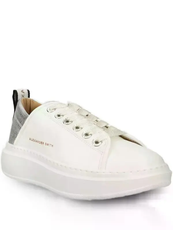 ALEXANDER SMITH Metallic-panel Sneakers