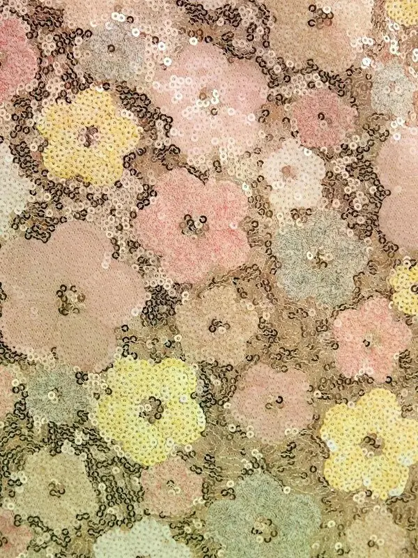 BRUUNS BAZAAR Sequin Floral Mini Dress