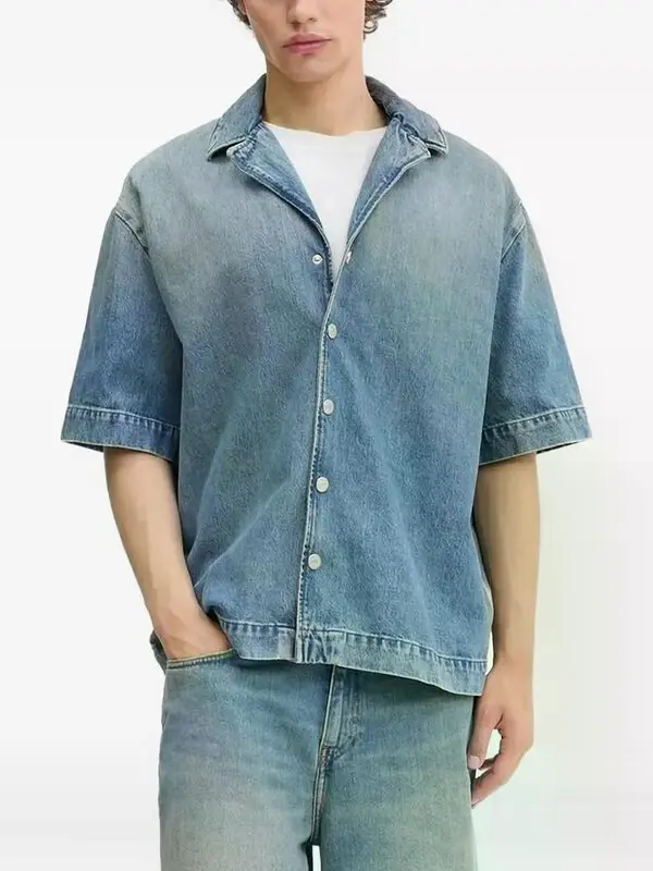 WON HUNDRED Short-sleeve Button Shirt