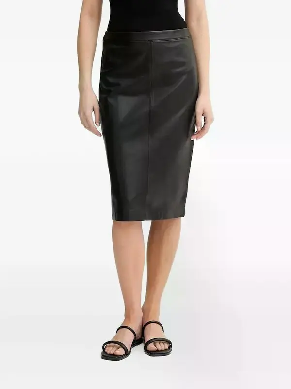 Marc O'polo Leather Pencil Skirt