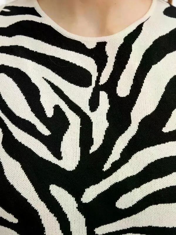 GESTUZ Zebra-print Mini Dress