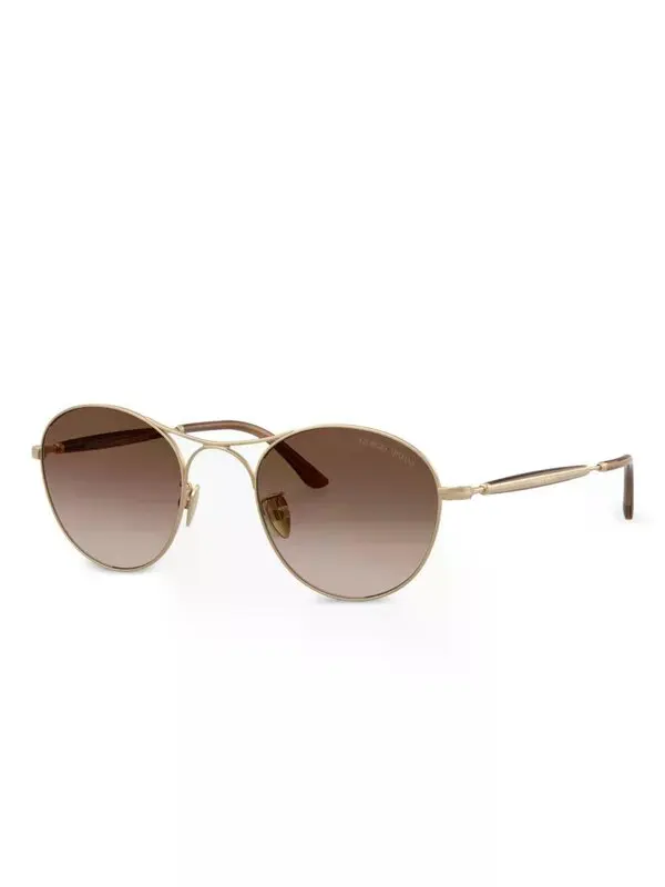 Giorgio Armani Round Frame Sunglasses