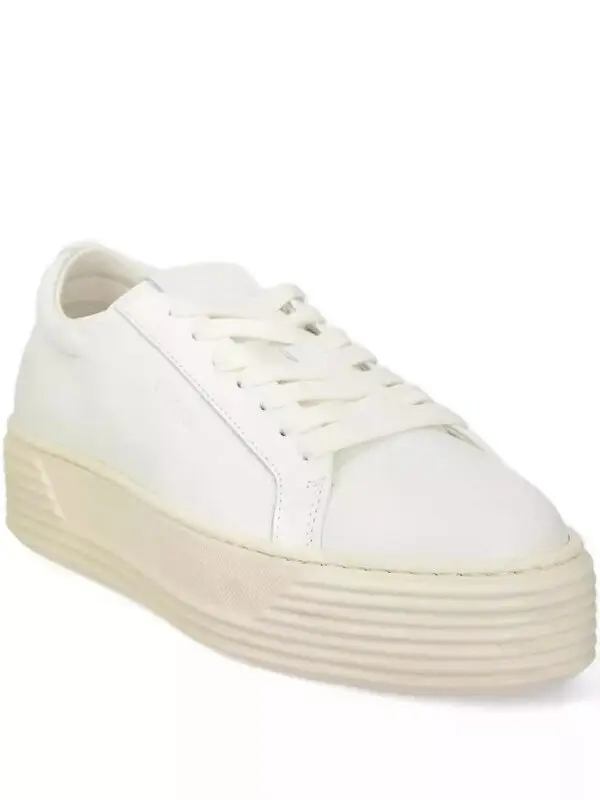 SUMMERY COPENHAGEN Platform Lace-up Trainers