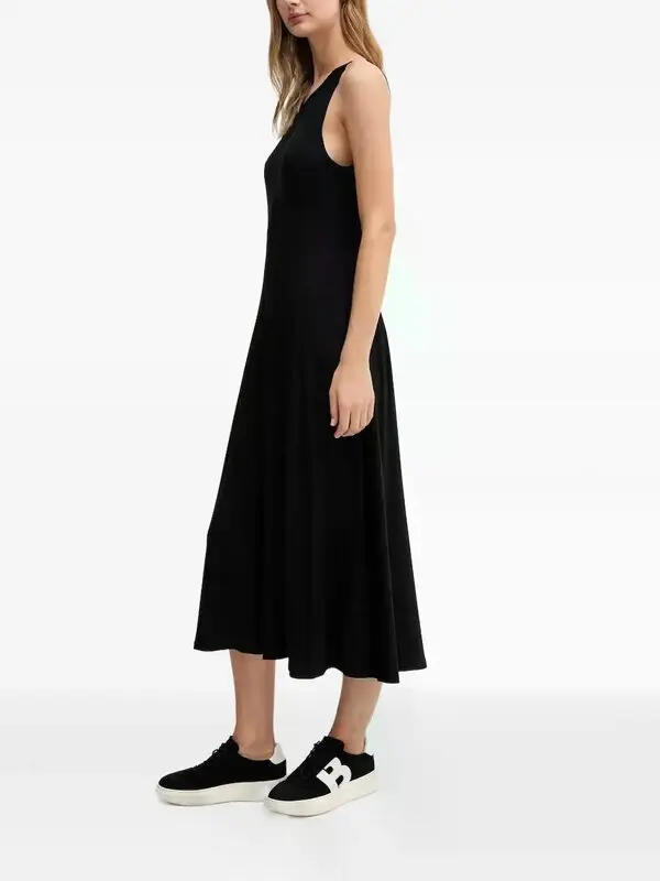 Dkny Keyhole Ribbed Dress