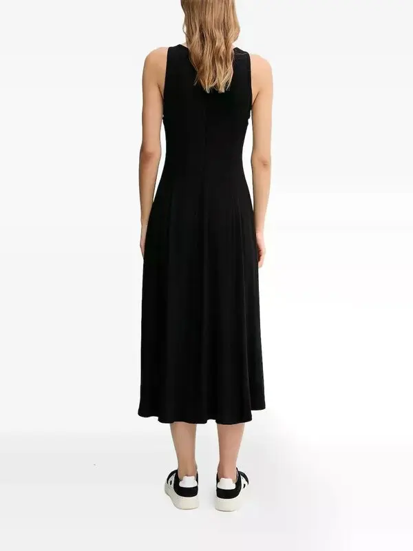 Dkny Keyhole Ribbed Dress