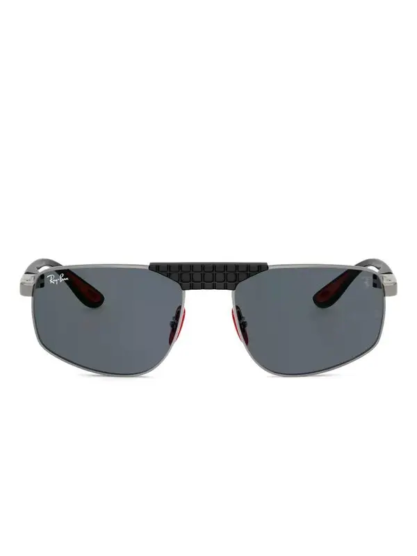 Ray-ban Geometric Sunglasses - Silver