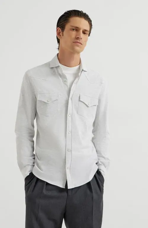 Brunello Cucinelli Piqué Shirt