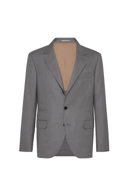 Brunello Cucinelli Hopsack Blazer