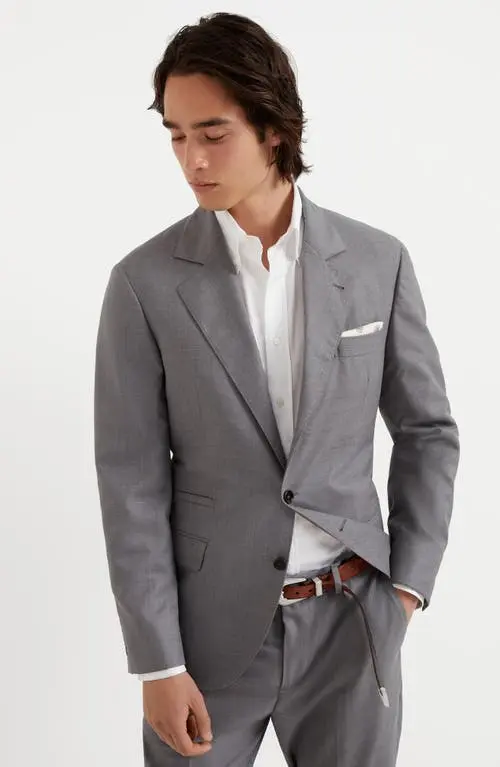 Brunello Cucinelli Hopsack Blazer