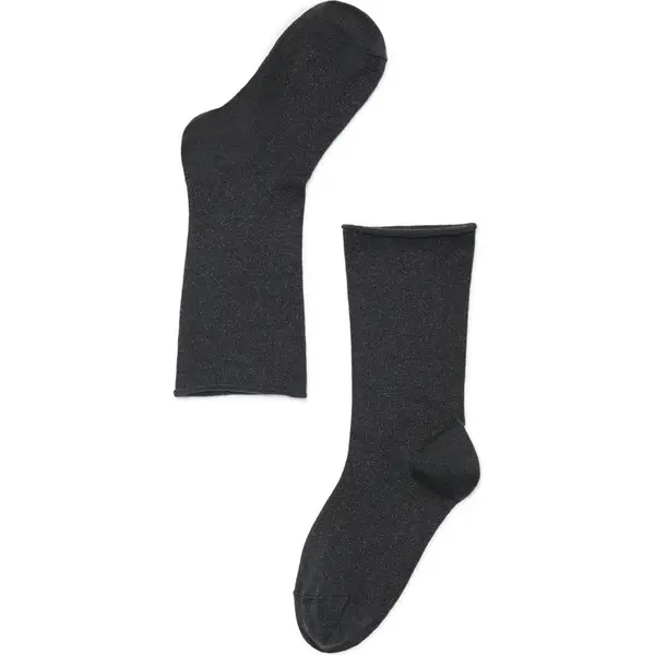 Brunello Cucinelli Cashmere Knit Calf Socks - Lead